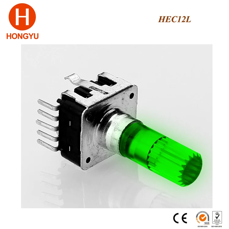 Rgb Push Switch Led Encoder Rotary Potentiometer - Buy Mini ...