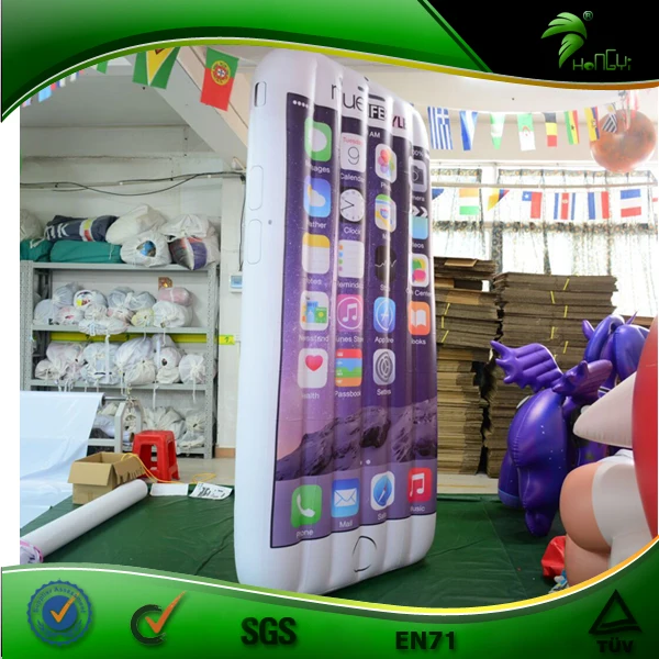 Pvc Sealed Inflatable Cell Phone Inflatable Advertising Apple Phone ...