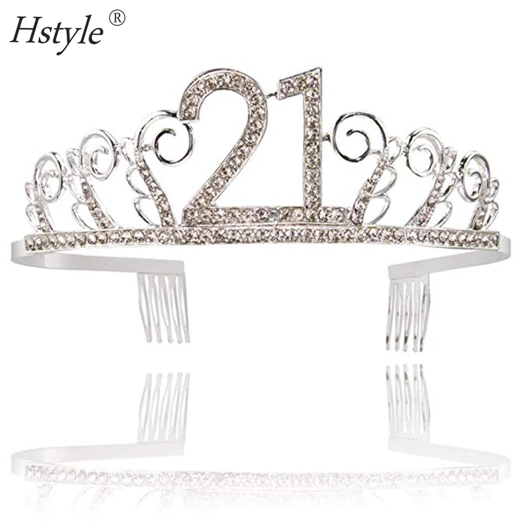 21st Birthday Tiara And Sash I'm 21 B1tches Sash And Crystal Rhinestone ...