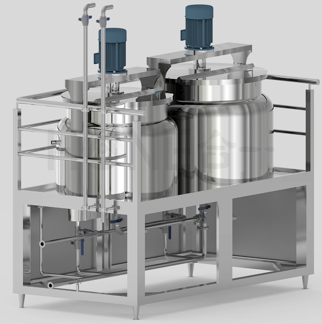 Hone Body Cream Lotion Mixing Making Machine Production Line - Buy Body ...