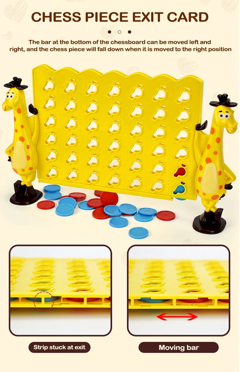Educational Classic Intelligent Mini Tabletop Cartoon Board Connect ...
