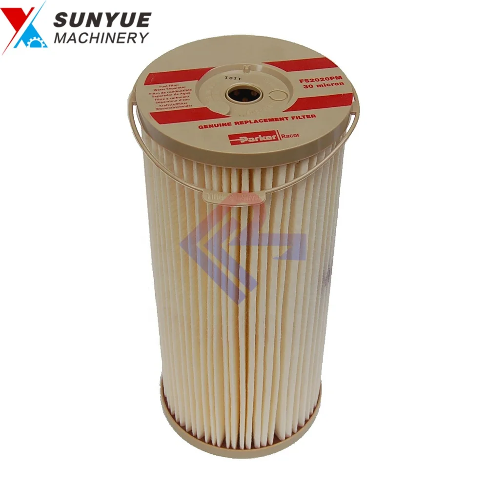 1000FG 1000FH Fuel Water Separator Filter Element for Excavator Racor ...