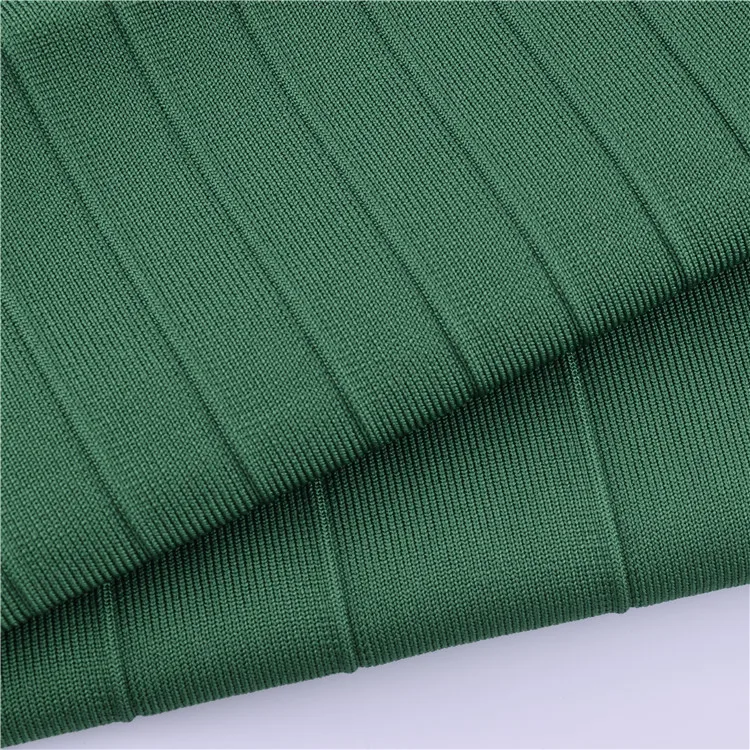 Factory Custom Drop Needle Rib Textile Soft Stretch Fine Knit Fabric ...