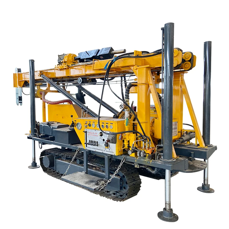 200m Geological Core Drill Rig Spt Test Machine Trailer Vehicle Crawler ...