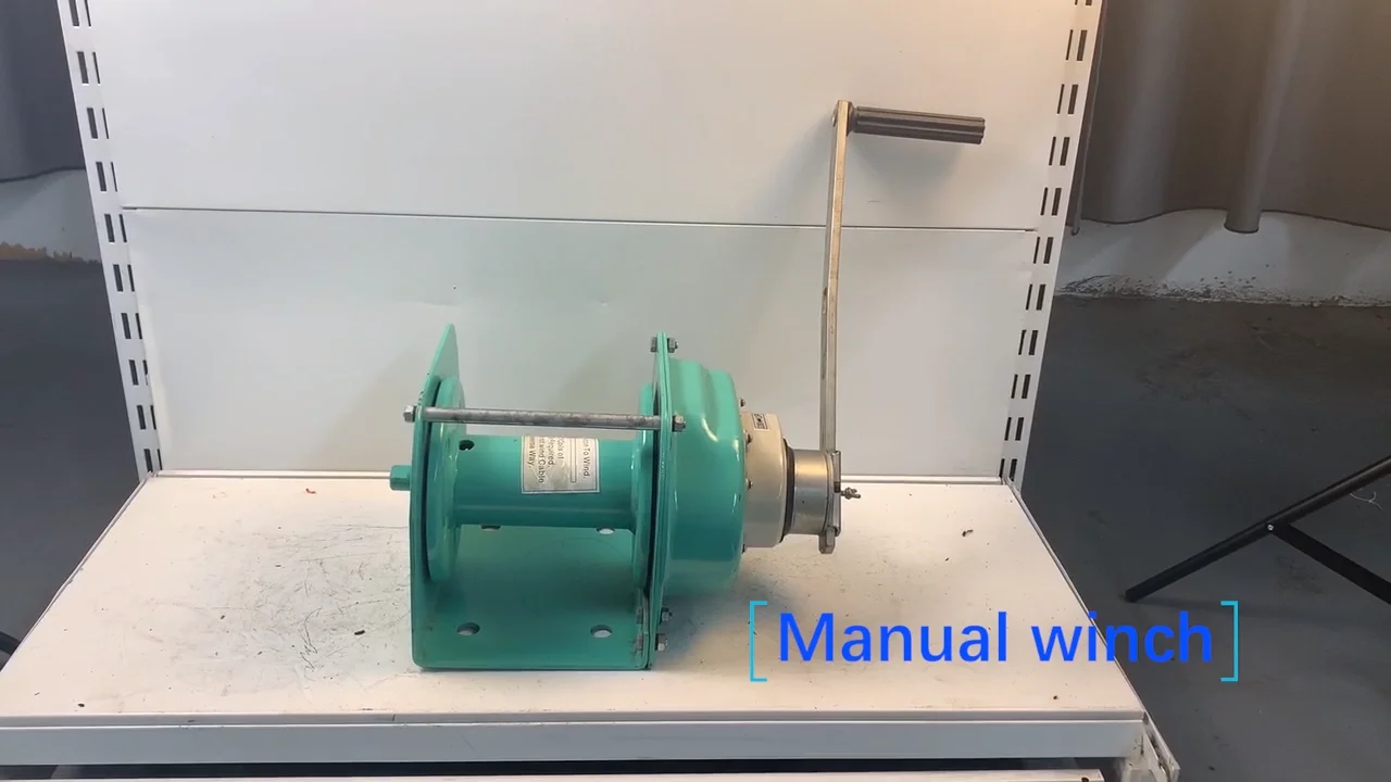 Heavy Duty Mechanical Portable Manual Winch Hand Winch Steel Wire Or ...