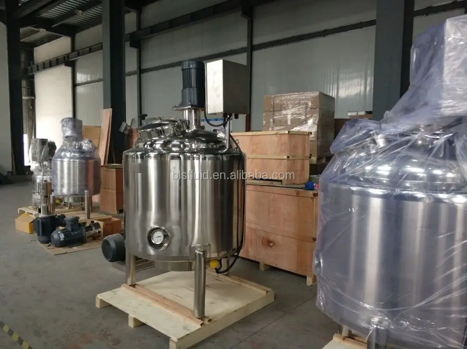 500L Liquid Soap Mixer - Dishwashing Liquid Making Machine