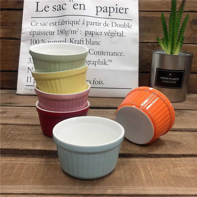 Ceramic Pudding Bowl Cake Baking Bowl with Lovely Style| Alibaba.com