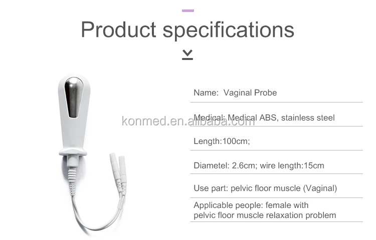 Ce Approved Reusable Electrode Vaginal Cones For Pelvic Muscle ...