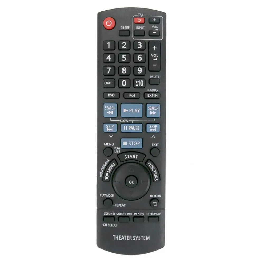 Remote Control For Panasonic Blu-ray Dvd Home Theater System - Buy ...