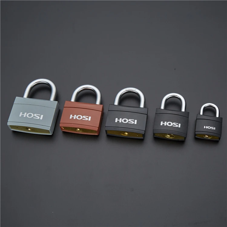 50mm 60mm 70mm Standard Industry Safety Plastic Sleeve Lock Padlock ...