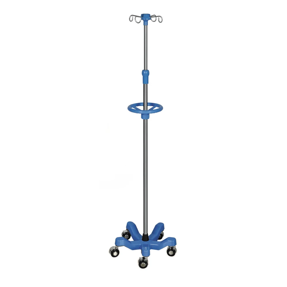 D-2 Stainless Steel Medical Hospital Iv Pole Stand Infusion Pole Can ...