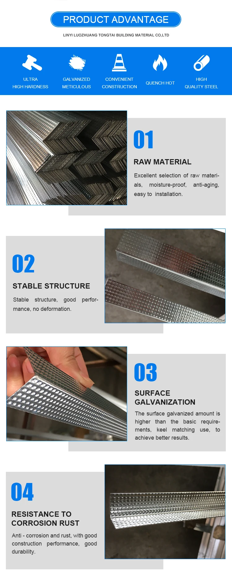 Gypsum Board Wall Angle - Durable and Versatile Solutions