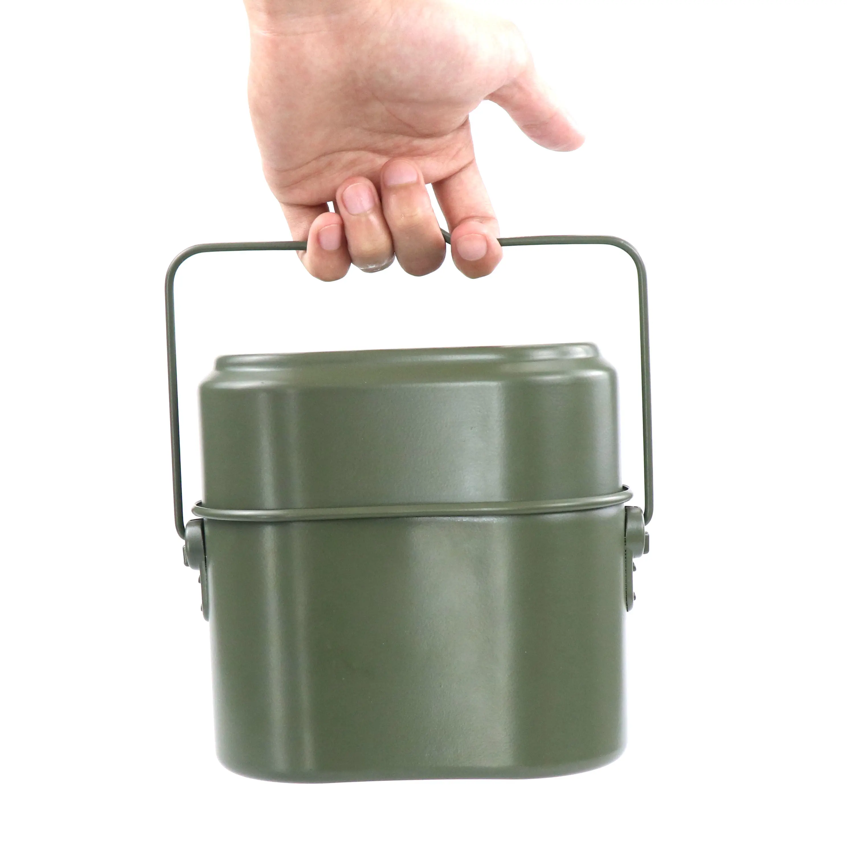 German Aluminum Lunch Box Outdoor Heatable Food Container Camping ...