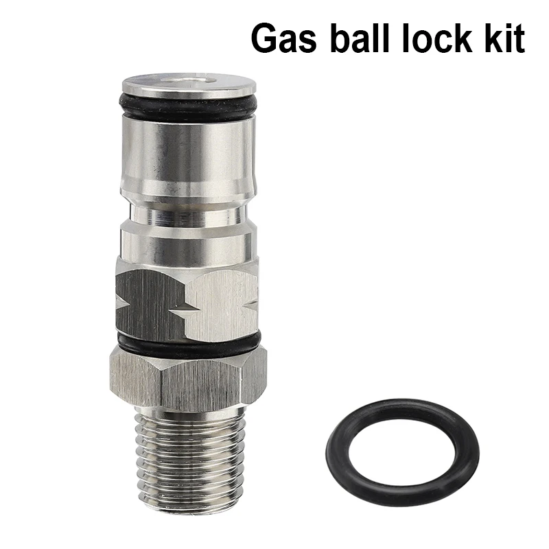 Homebrew 19/32-18 Ball Lock Post With 1/4 Inch Npt Thread Bulkhead ...