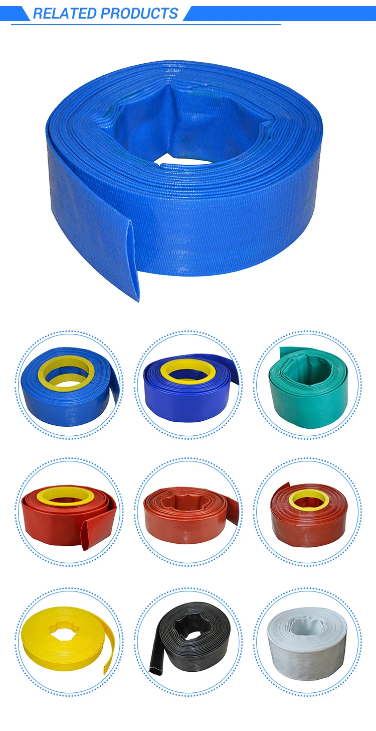 3 Inch 10 Bar Heavy Duty Pvc Layflat Hose - Buy 3 Inch Layflat Hose ...