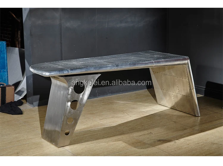 Restoration Hardware Aviator Desk - Handmade Aviation Furniture