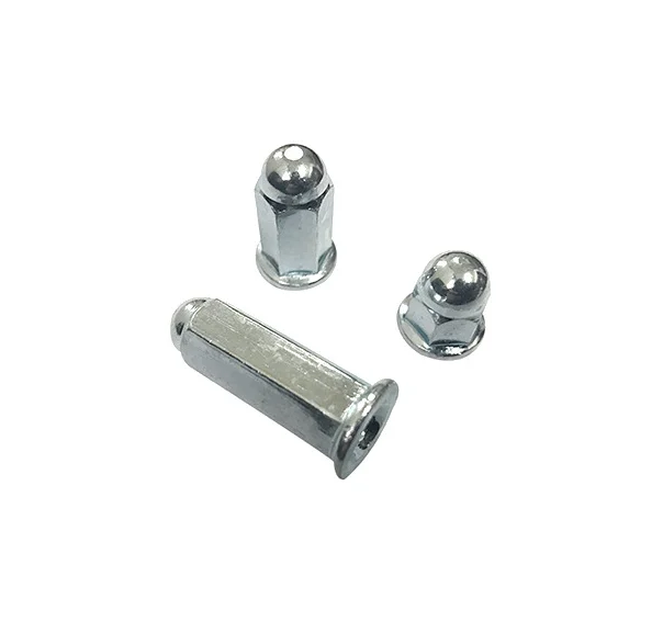 Wholesale M6 M8 Carbon Steel Flat Cap Nuts - Durable & Versatile