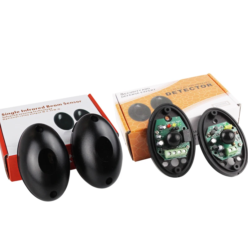 Single Infrared Beam Sensor 10m-20m Range Photoelectric Detector