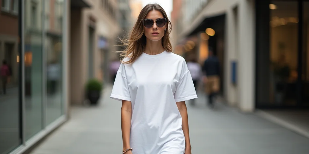White T Shirt With Dress – Trendy 2025 Styles On Alibaba.com