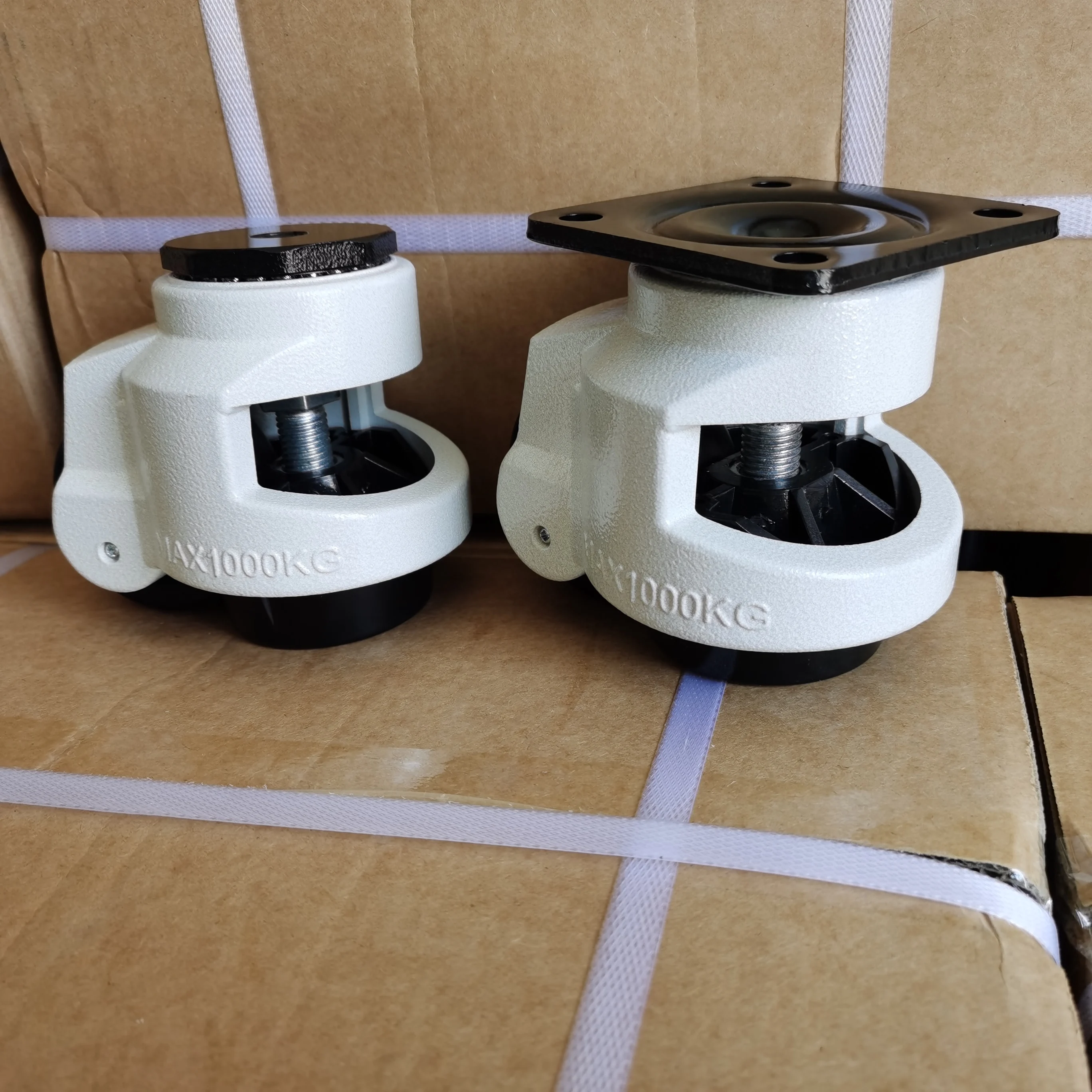 2020 High Load 1 Ton Heavy Duty Bolt Hole M16 120t Leveling Adjustable ...