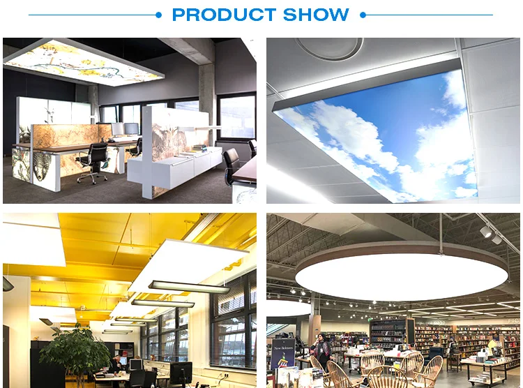 Unique Design Aluminum Profile Seg Light Boxes Signs Ceiling Lighting ...
