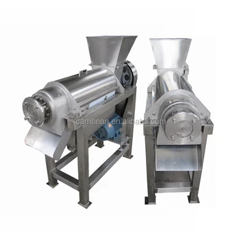 Screw Type Electric Stainless Steel Coconut Juice Extractor With Video ...