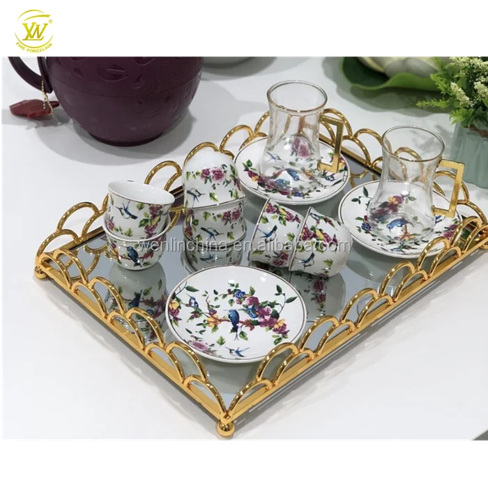 Shop Our Unique Arabic Design Factory Price for Tea Cups