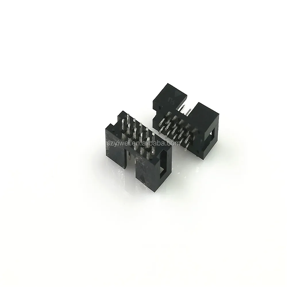 2x5 Position 10 Pin Vertical 0.10" Shrouded Header 2.54 Mm