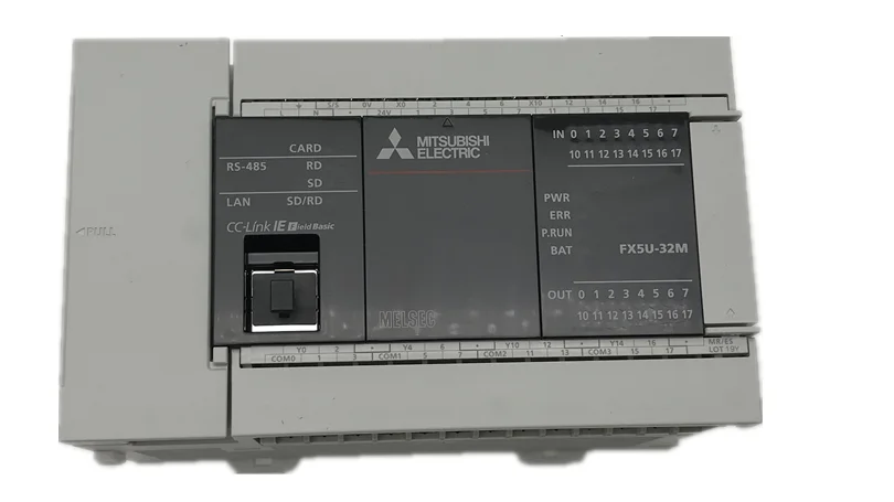 Mitsubishi Plc Melsec Iq-f Series Fx5u Cpu Module Fx5u-32mr Fx5u-32mr ...