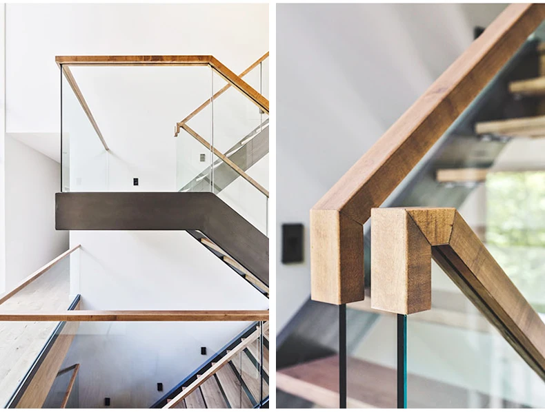 Vertical Wire Railing Design - Stainless Steel Cable Stairs