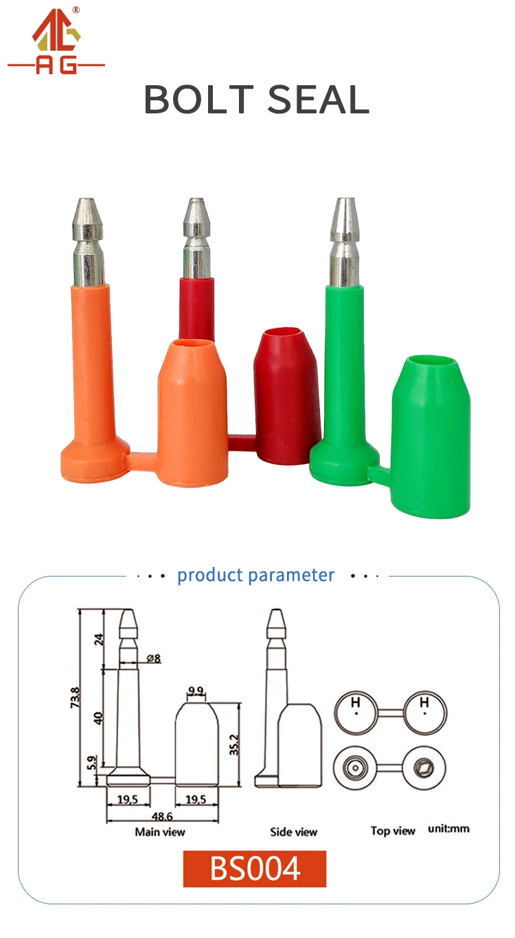 High Quality Safe Snap Tamper Proof Security Container Door Bullet Lock ...