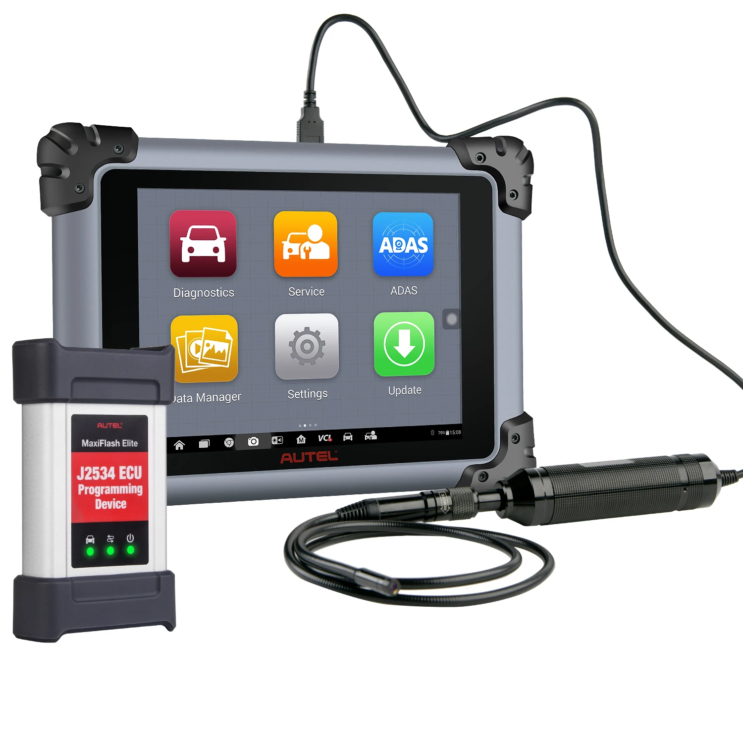 Autel 908s Pro Maxisys Ms908sp Ms908s Pro Obd2 Diagnostic Scanner Ecu ...