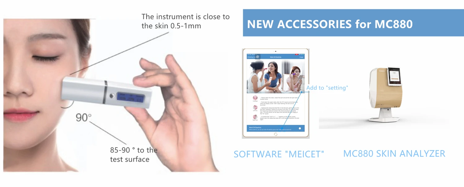 Skin Hydration Sensor - Hydration Meter for Skin Analysis