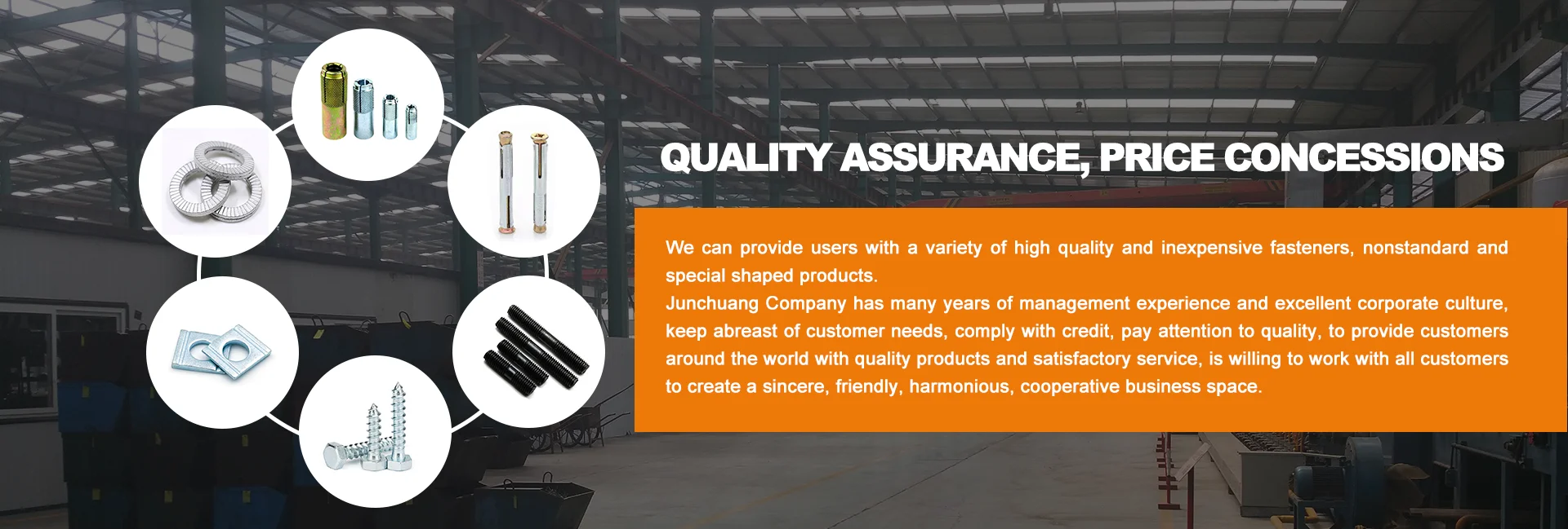 Hebei Junchuang Fastener Co., Ltd. - Bolts, Studs