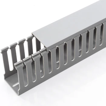 Easco Wireway Ducting Pvc Extruded Slotted Grey Manufacturer Approved ...