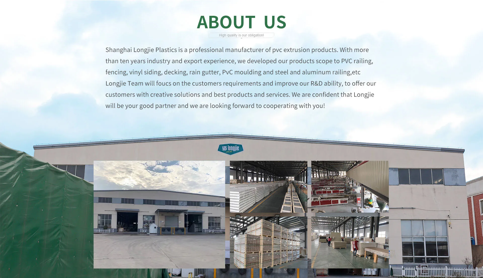 Company Overview - Shanghai Longjie Plastics Co., Ltd.