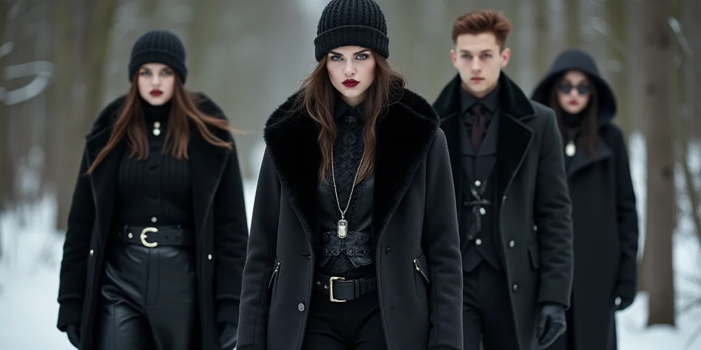 Goth Winter Outfits: Embrace Dark Elegance In 2025’s Coolest Season