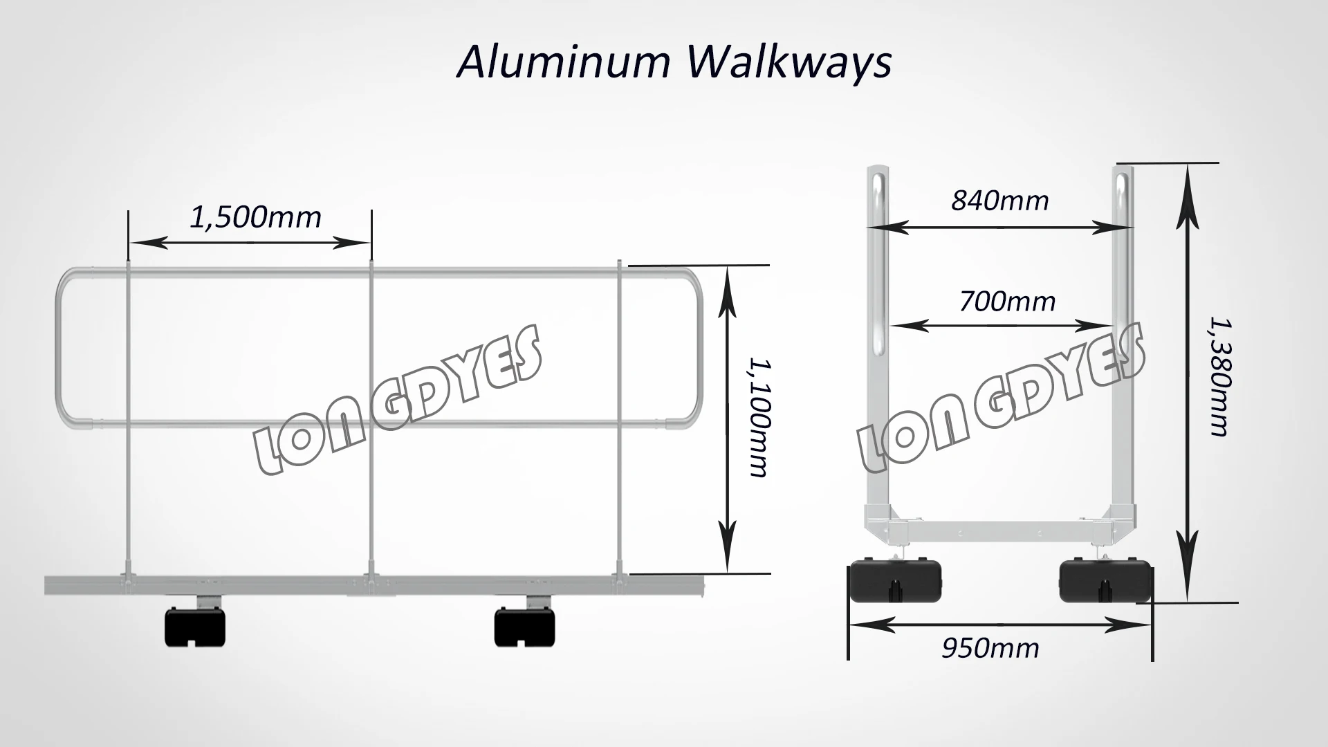 Lifeline System - Safe Standing Seam Metal Roof Walkways
