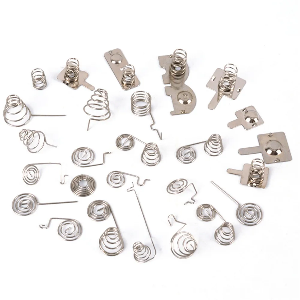 Custom Battery Terminal - Brass Plated D Battery Contacts