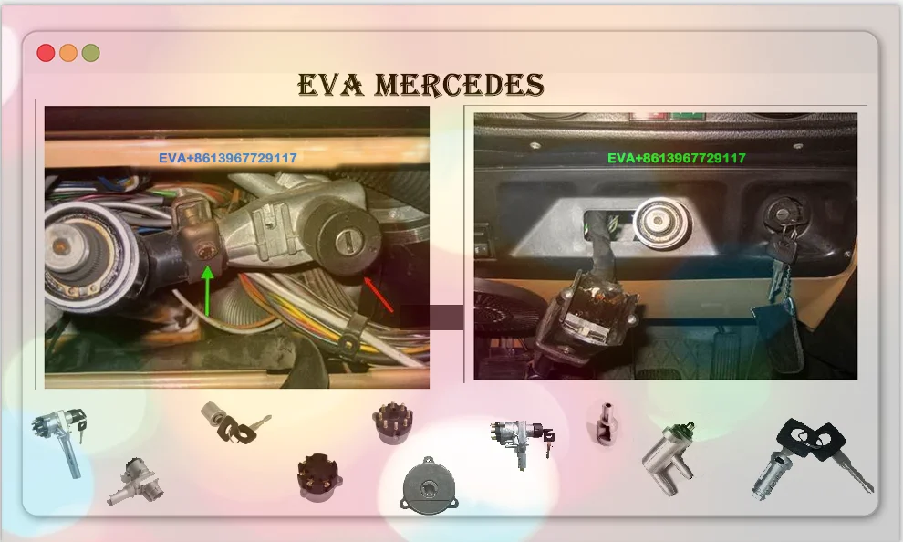 Mercedes Benz A 0004629330 Ignition Switch - Reliable EVA Factory