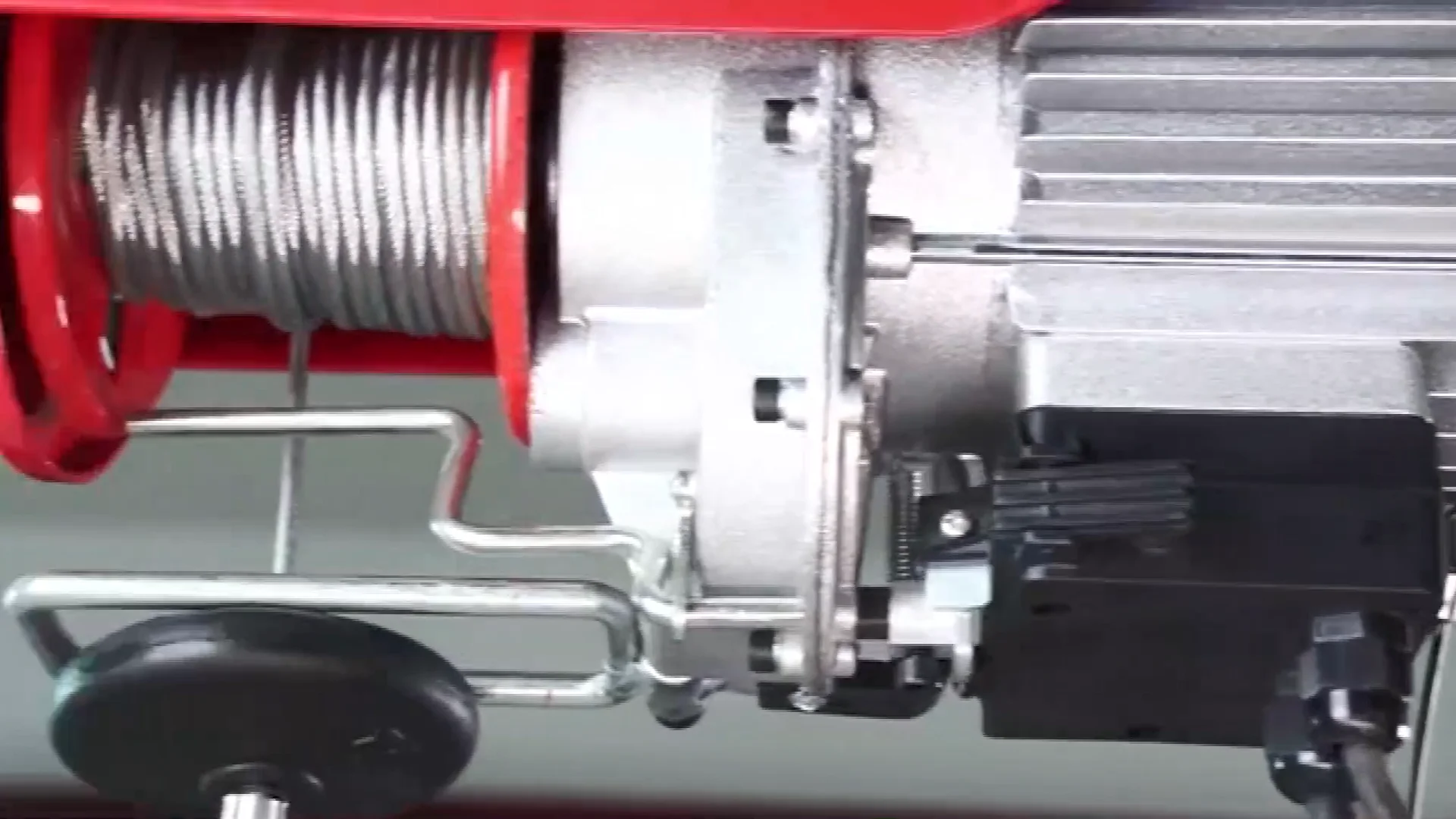 Mini Electric Hoist Wire Rope Hoist Pa800 800kg,220v/230v,Single Phase ...