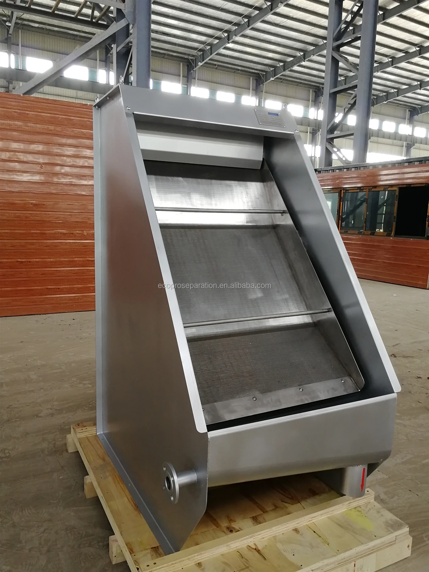 Stainless Steel Wedge Wire Screen Bend Surface For Wastewater ...