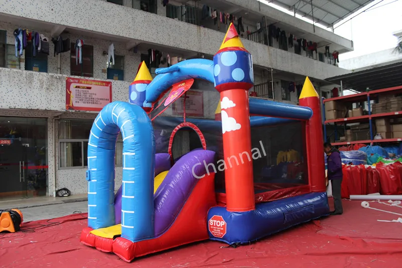 Dragon Bounce House Ball Pit Bouncy Castle Combo - Max Capacity 8