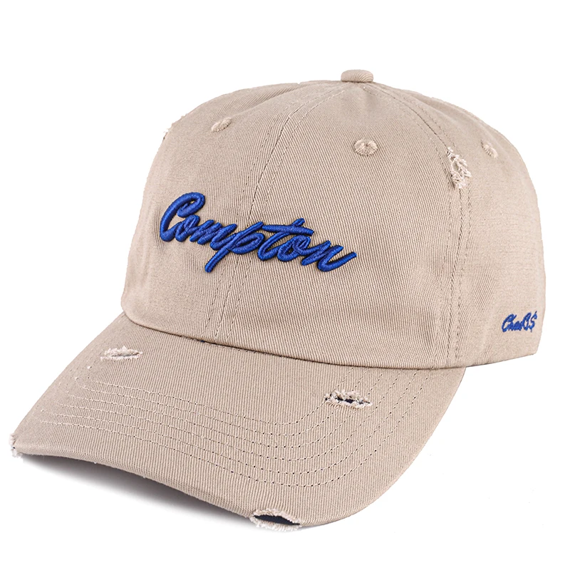 Fashion Plain Distressed Blank Baseball Cap - Buy Custom Distressed Cap ...