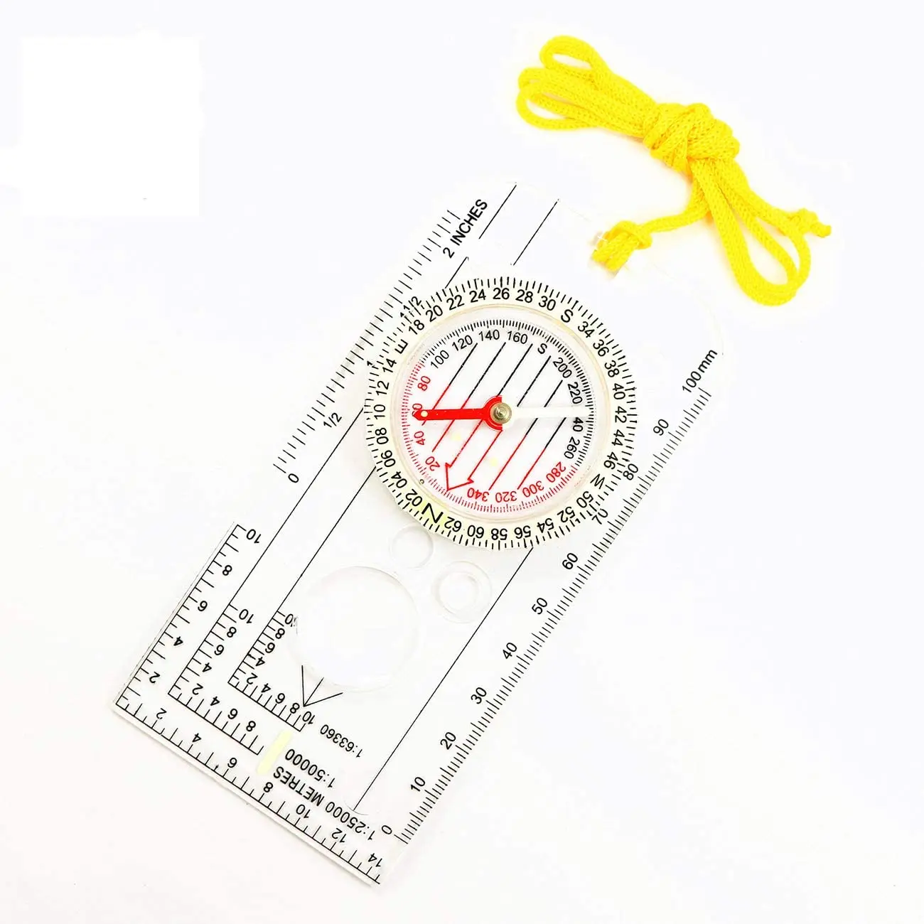 Professional Mini Compass Map Scale Ruler Multifunctional Outdoor Field ...