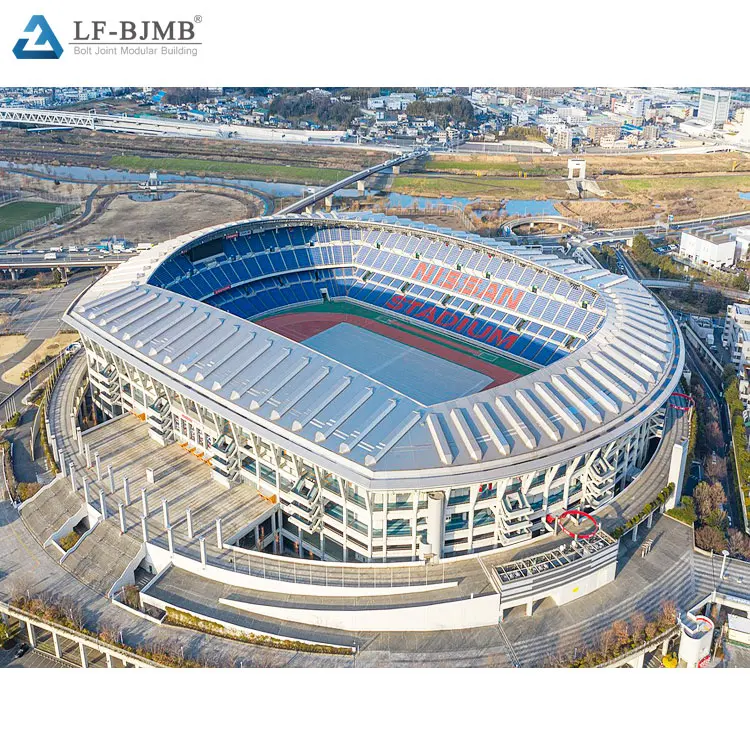 Durable Steel Prefab Stadium for Sale - 50 Years Durability