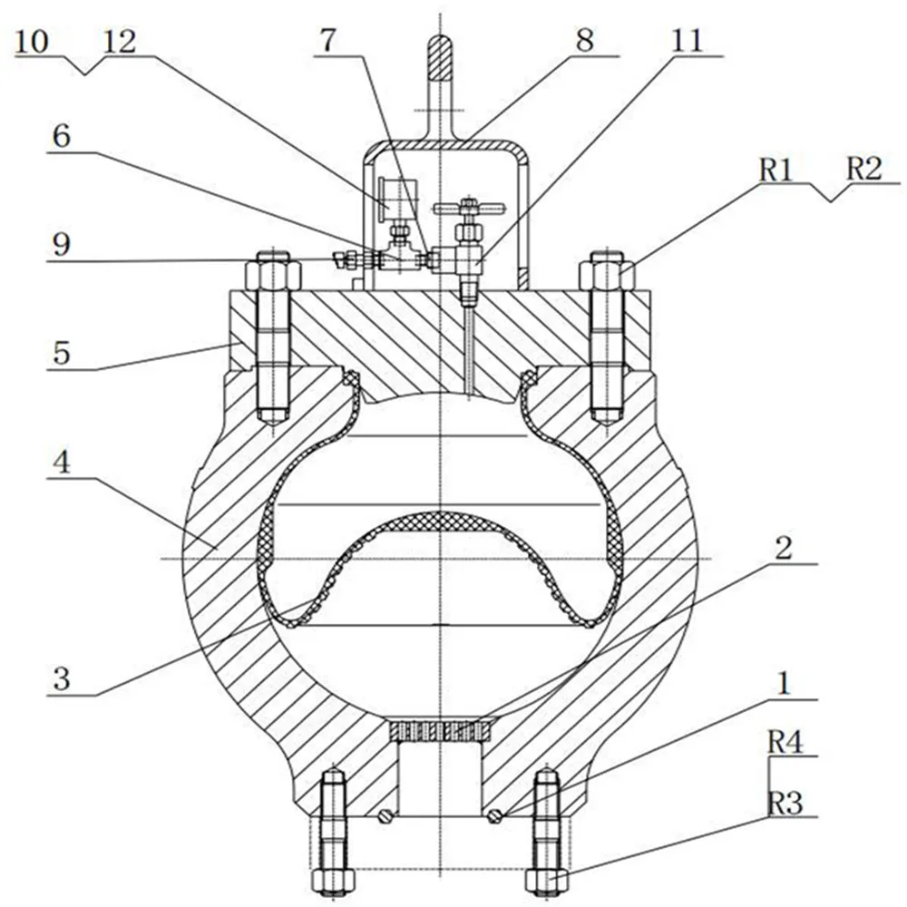 API High Performance Mud Pump Hydril Pulsation Dampener