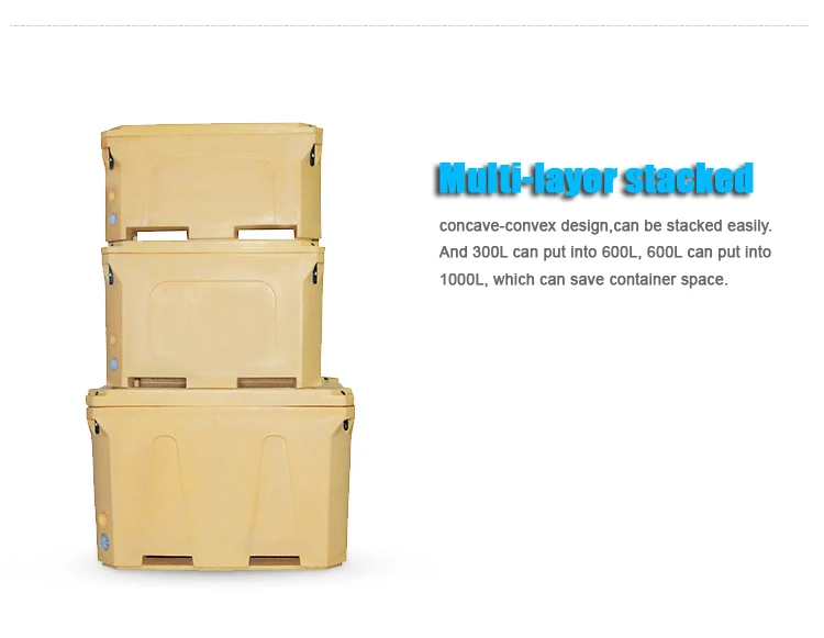 1000L Rotomolded Fish Transport Totes - Insulated Storage