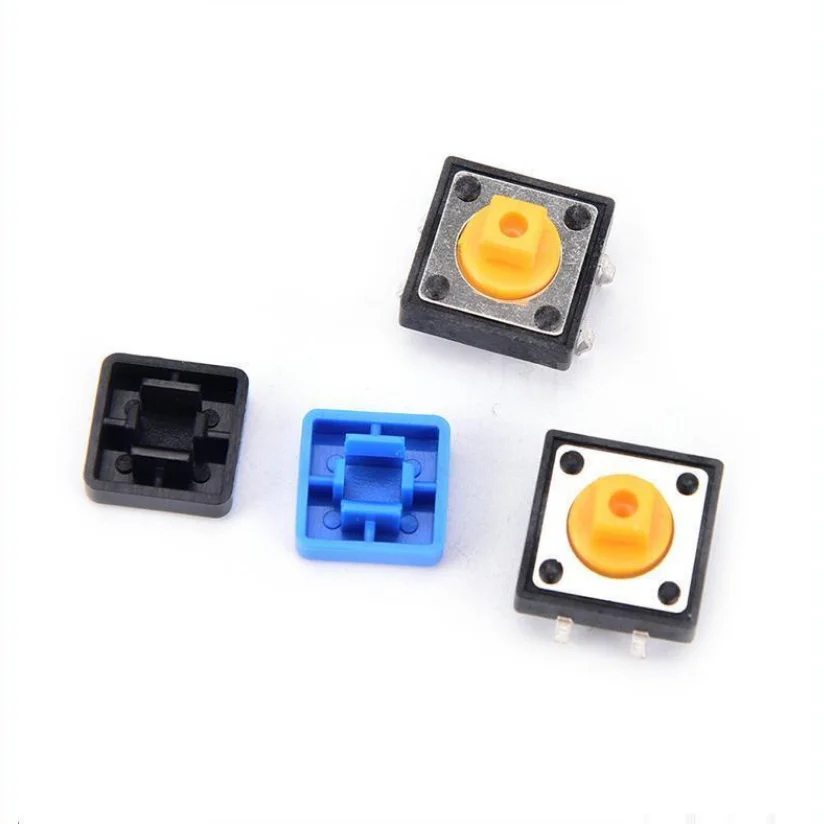 Tactile Push Button Switch Momentary Micro Switch Button + Tact Cover
