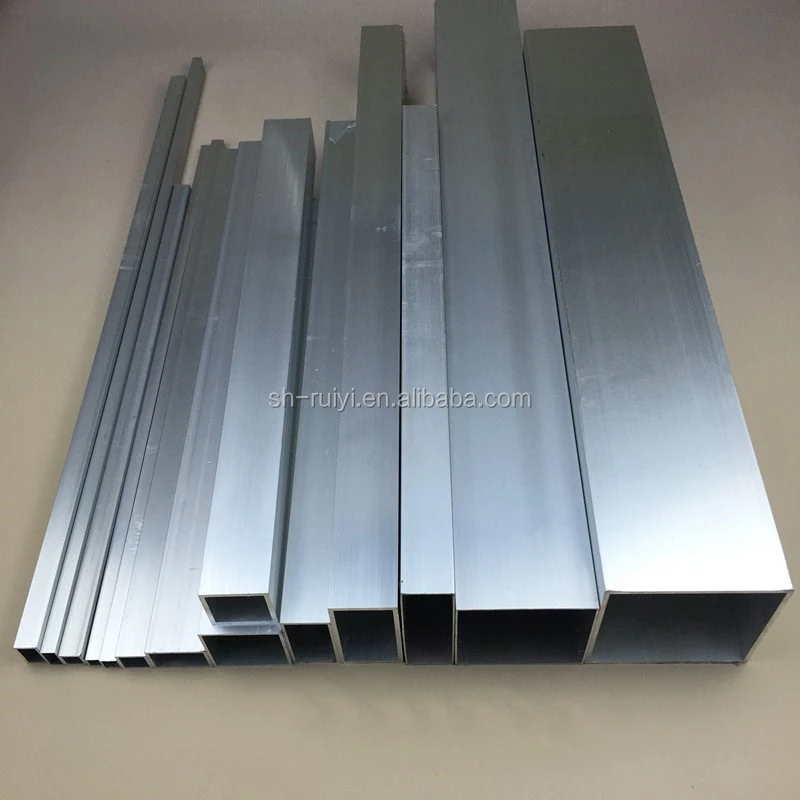 Aluminium Square Tube/round Corner Square/Rectangular Aluminium Pipes ...